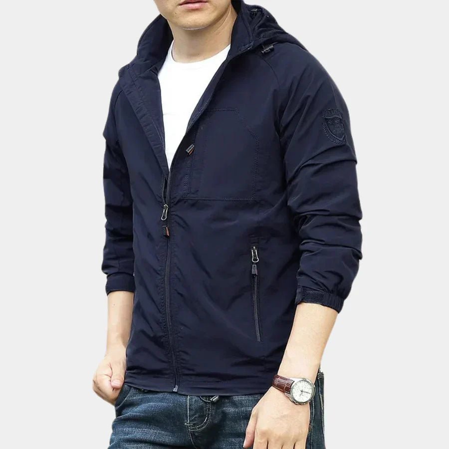 Men's Lightweight Breathable Cargo Jacket – Harren Cole