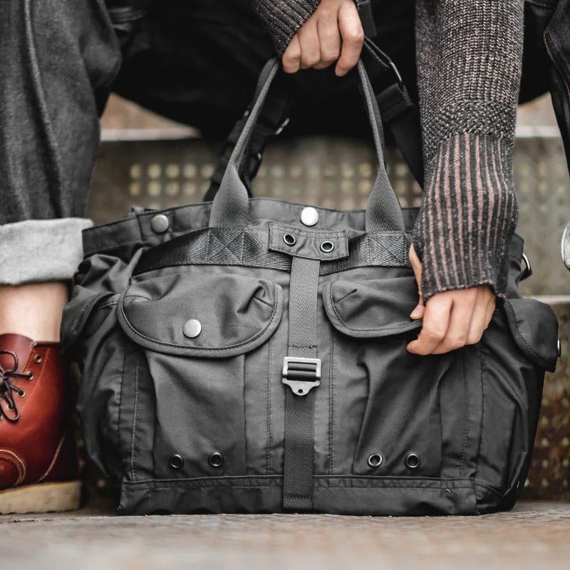 Military-Inspired Utility Shoulder Bag – Harren Cole